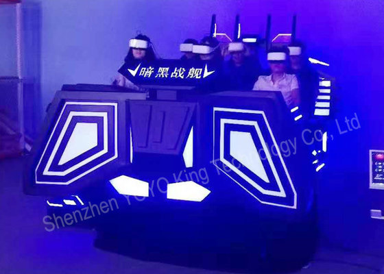 Fiberglass 9D VR Simulator Family Member Equipments For Entertainment 12D Cinema