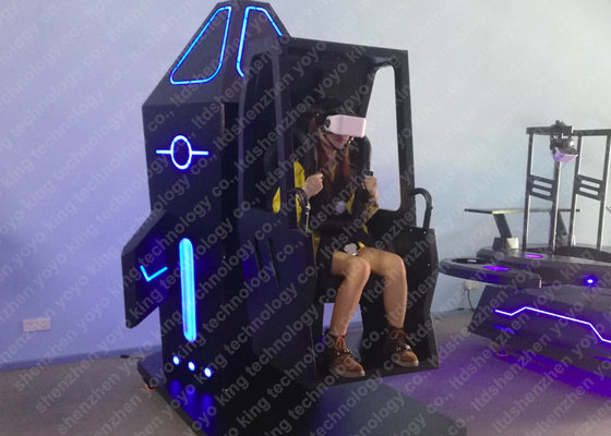 2.5KW 9D VR Cinema Roller Coaster 360 Degree Rotation Simulator One Player 110/220V