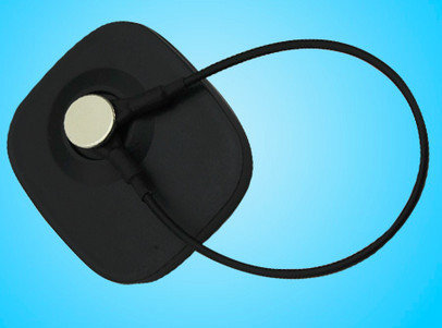 ABNM Hot sales EAS accessories 8.2MHz RF mini square tag for shoes shops with lanyard