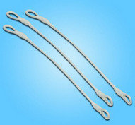 ABNM Hot sales EAS accessories anti-theft security double loop steel lanyard