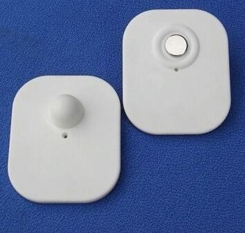 ABNM Hot sales EAS accessories 8.2MHz RF mini square security alarm tag for closes shops