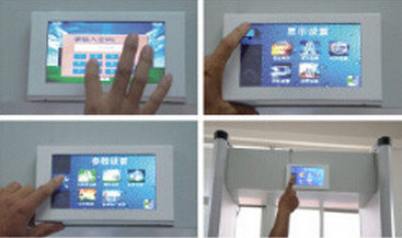 ABNM-600LCDTS 2016 BEST SELLER Touch Screen DFMD Door Frame Metal Detector Gate