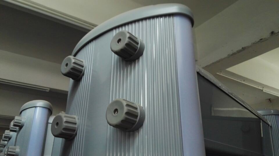 AB1800 ABNM 18 detection zones walkthrough metal detector for airport station inspection