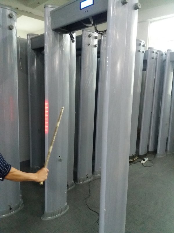 AB1800 ABNM 6 / 12 / 18 detection zones arched walkthrough metal detector gate