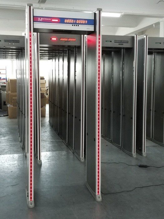 ABNM-600A arched AB600A walkthrough metal detector, doorframe metal detector gate