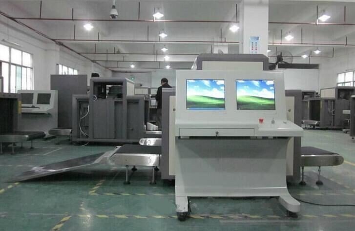 ABNM 8065 X ray baggage scanner for bus station, railway station use