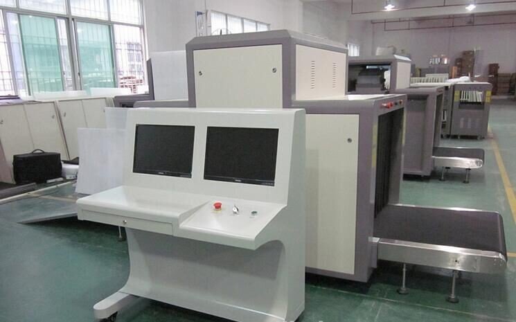 ABNM 8065 X ray baggage scanner for subway station subway station security inspection