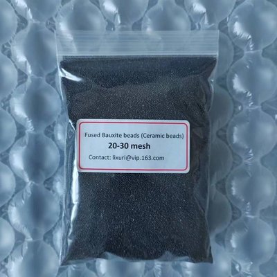 20-30 MESH Lost wax casting sand fused bauxite sand ceramsite foundry sand beads AFS fused ceramic sand 20-30 mesh