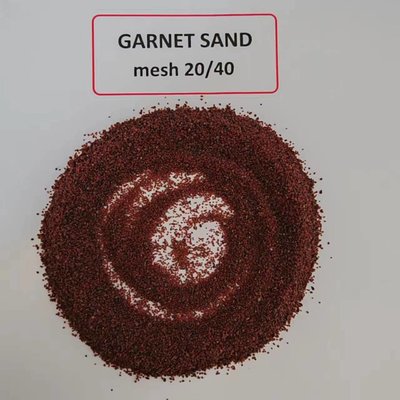 Blasting Garnet Sand mesh 20/40 Abrasive for Sandblasting: Natural Abrasive medium,Mohs 7.0-7.5, Sa2.5-3