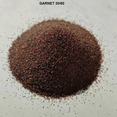 Sandblasting GARNET 30X60 30/60 MESH : Natural Abrasive medium, Mohs 7.0-7.5, Sa2.5-3