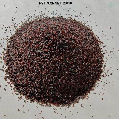 Sandblasting GARNET 20X40 20/40 MESH : Natural Abrasive medium, Mohs 7.0-7.5, Sa2.5-3