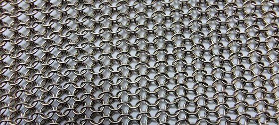 Butcher chainmail glove ring mesh chain mail mesh auti-cutting safety gloves S M L XL XXL