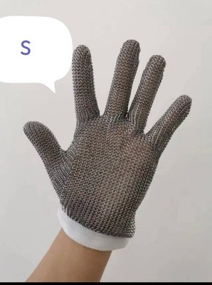 Stainless steel CUT RESISTANT  GLOVES ring mesh chain mail mesh auti-cutting safety gloves S M L XL XXL