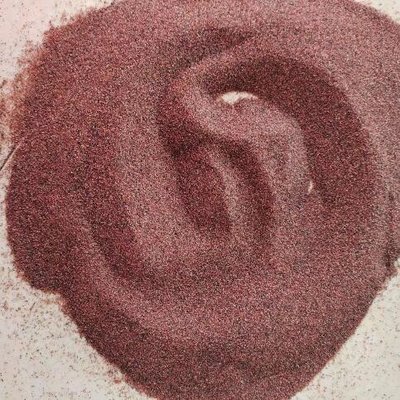 CNC waterjet cutting Abrasive medium Almandine rock washed Garnet sand mesh 80 HS code 25132000