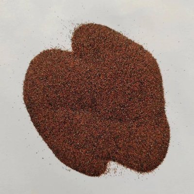 water jet CNC cutting Abrasive medium Almandine rock washed Garnet sand mesh 80 HS code 25132000