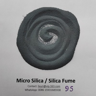 densified silica fume micro silica fly ash 95% for cement and concrete mixture