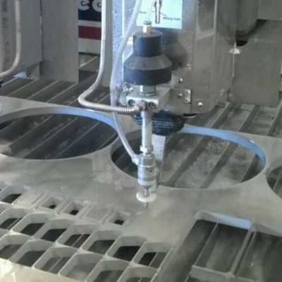 CNC waterjet cutting Abrasive medium Almandine rock Garnet sand mesh 100 HS code 25132000
