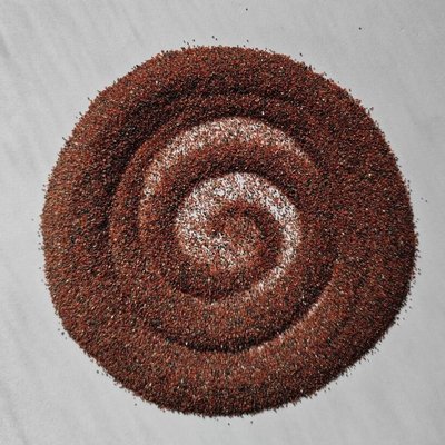 Garnet Sand mesh 30/60 for Sandblasting: Natural Abrasive medium, Mohs 7.0-7.5, Sa2.5-3