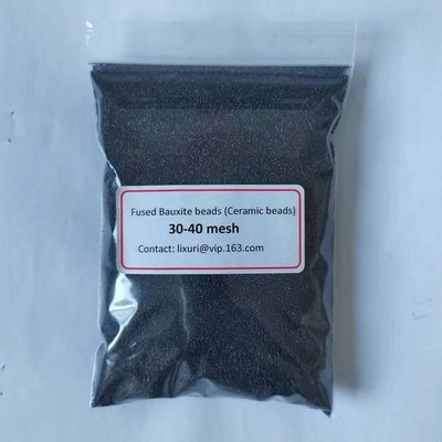 30-40 MESH refractory sand Lost wax casting sand fused bauxite sand ceramsite foundry sand beads fused ceramic sand