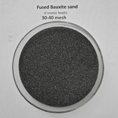 30-40 MESH refractory sand Lost wax casting sand fused bauxite sand ceramsite foundry sand beads fused ceramic sand