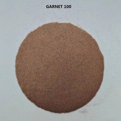 CNC waterjet cutting Abrasive medium Almandine rock Garnet sand mesh 100 HS code 25132000