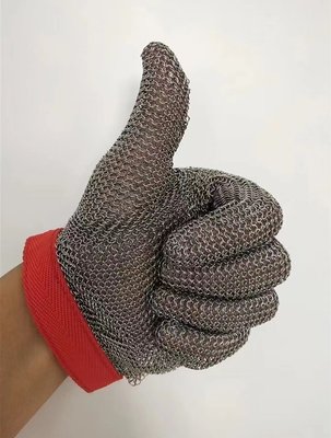 Butcher chainmail glove ring mesh chain mail mesh auti-cutting safety gloves S M L XL XXL