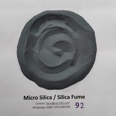 densified silica fume micro silica fly ash 92% for cement and concrete mixture