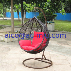 China Indoor Furniture hanging swing chair /rattan swing chair supplier