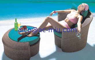 China China garden rattan chaise lounge furniture supplier