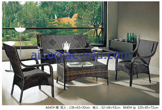 China 2014 Rattan Outdoor Furniture Garden Sofa & Table Set supplier