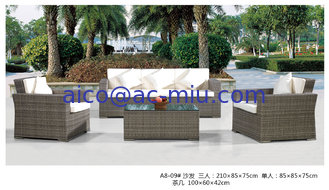 China 2014 Rattan Outdoor Furniture Garden Sofa & Table Set supplier