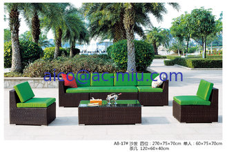 China 2014 Rattan Outdoor Furniture Garden Sofa & Table Set supplier