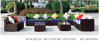 China 2014 Rattan Outdoor Furniture Garden Sofa & Table Set supplier