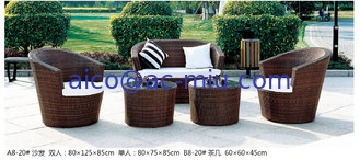 China 2014 Rattan Outdoor Furniture Garden Sofa & Table Set supplier