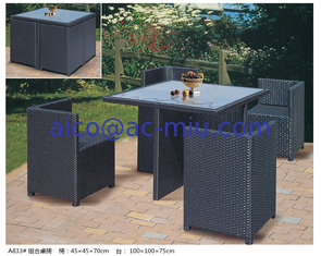 China 2014 Rattan Outdoor Furniture Garden Sofa & Table Set supplier