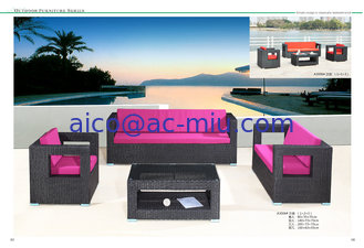China Outdoor Rattan Wicker Sofa Sectional Patio Garden Furniture supplier