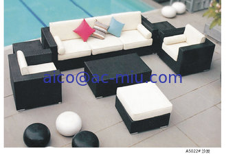China Hotel sofa Outdoor Rattan Wicker Sofa Patio Garden Furniture supplier