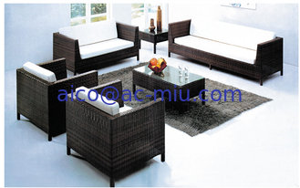 China 2014 modern design PE Rattan Wicker furniture Set supplier