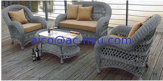 China 2014 PE Rattan Wicker Leisure furniture Set supplier