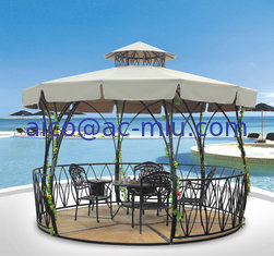 China China outdoor gazebo garden tent metal pavilion flower garden Pavilion 1117 supplier