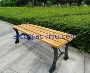China China outdoor park chair wood long chair park beach garden long chair 101 supplier