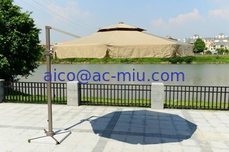 China Restaurant square umbrellas used patio furniture supplier