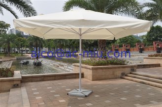 China wholesale white color umbrellas used patio umbrellas supplier