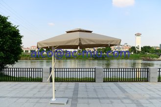 China 2.5m advertising sun umbrellas used patio umbrellas supplier