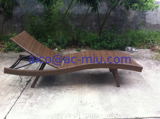 China garden sun lounger chaise lounge supplier