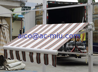 China Popular Window awnings outdoor balcony porch awning Sun Shade Aluminium Frame Canopy carport Retractable Awning A02 supplier