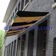 China Popular Window awnings outdoor balcony porch awning Sun Shade Aluminium Frame Canopy carport Retractable Awning B02 supplier