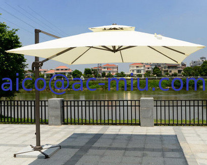 2.5m sun umbrellas used patio advertising umbrellas white supplier