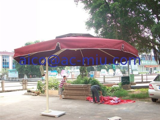 3 sun umbrellas advertising umbrellas red supplier