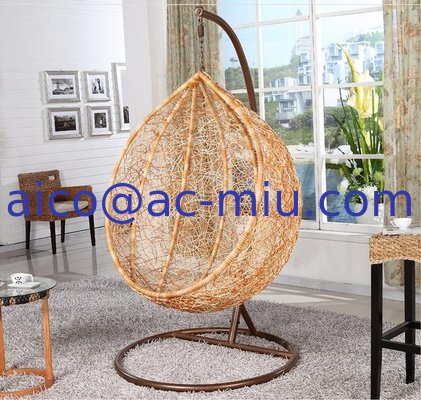 China wholesale children Egg Chair Swing chair hanging chair rattan furniture supplier